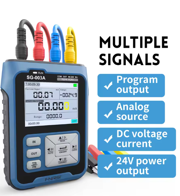 FNIRSI SG-003A 4-20mA Generador de señal multifuncional – PYTECH